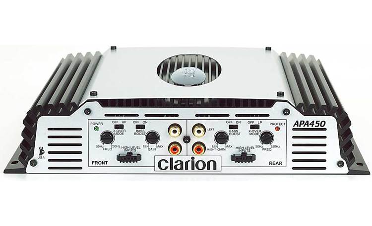 Clarion APA450 50W x 4 car amplifier at Crutchfield