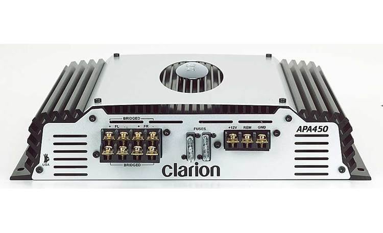 Clarion APA450 50W x 4 car amplifier at Crutchfield