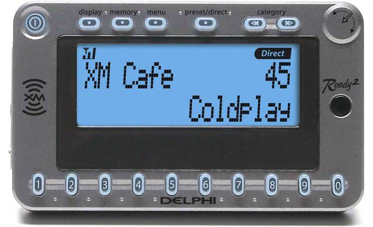 Delphi XM Roady2 In-car XM satellite radio package at Crutchfield