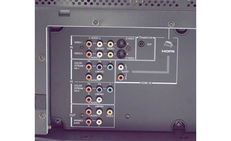 Toshiba 42HP84 42" TheaterWide® HDTV-ready plasma TV at Crutchfield