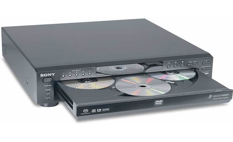 Sony DVP-NC685V 5-disc carousel DVD/CD/SACD changer at Crutchfield