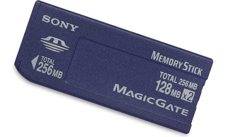 Sony Memory Stick Select 256MB total digital storage media at Crutchfield