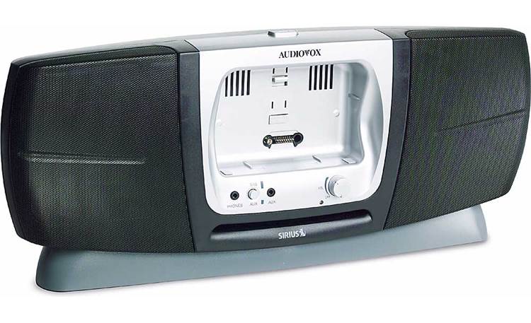 Audiovox SIRBB1 Portable boombox for the Audiovox plug-and-play SIRIUS ...