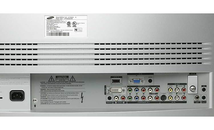 Samsung LT-P326W 32" HDTV-ready LCD TV/PC display at Crutchfield