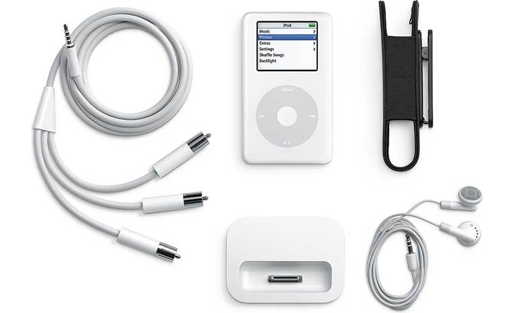 Apple 40GB iPod™ photo Portable MP3 player/photo viewer at Crutchfield