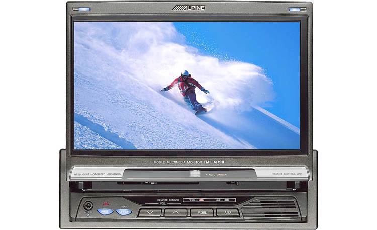Alpine TME-M790 7" widescreen in-dash monitor at Crutchfield
