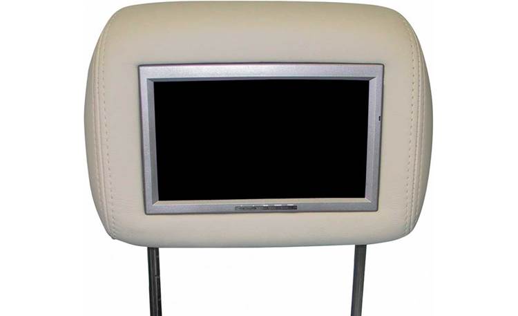 Vizualogic Video Headrests Package (Light Parchment) Two leather ...