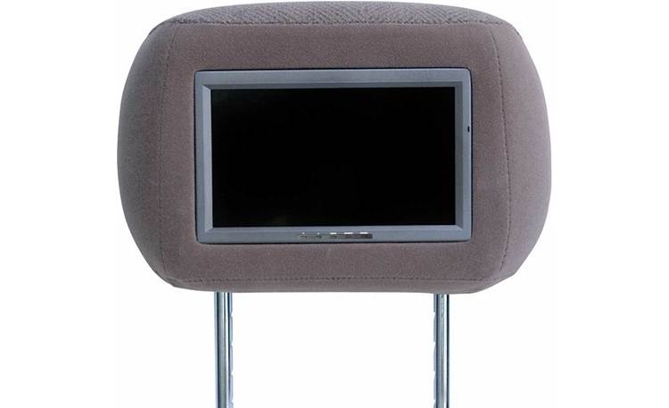 Vizualogic Video Headrests Package (Oak) Two leather headrests with built-in 7" color screens ...