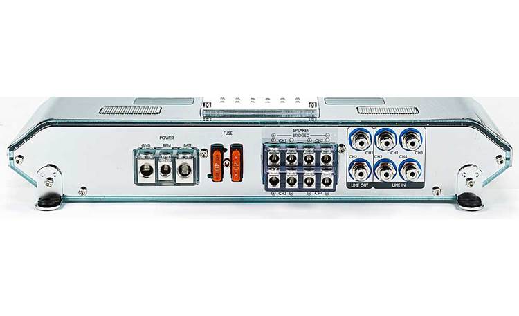 Audiobahn Bass Package Audiobahn A4801T 4-channel amp and two AW1200N ...