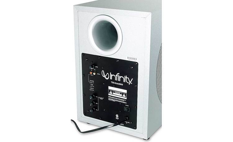 Infinity TSS-SUB4000 (Silver) Powered subwoofer at Crutchfield