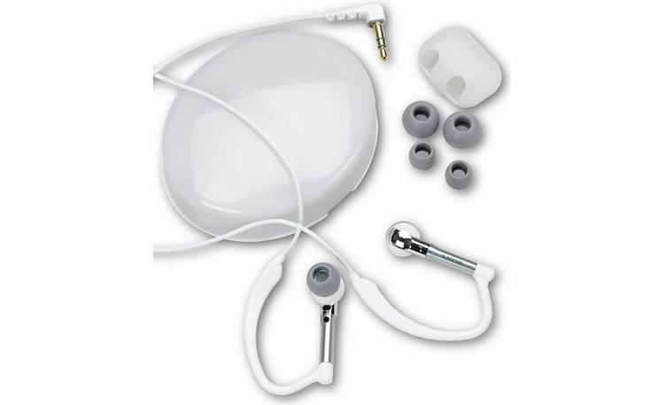 Sony Fontopia® MDR-EX81LP (White) Earbud headphones at Crutchfield