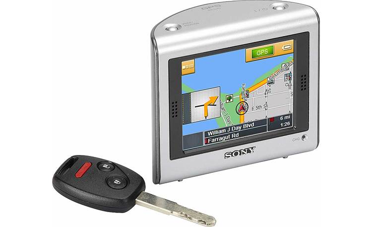 Sony NV-U70 Portable car navigation system at Crutchfield