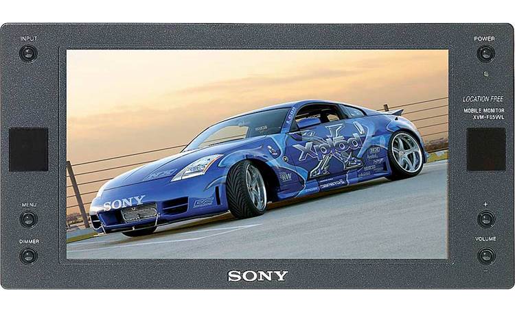 Sony XVM-F65WL 6.5" video screen with wireless receiver at Crutchfield