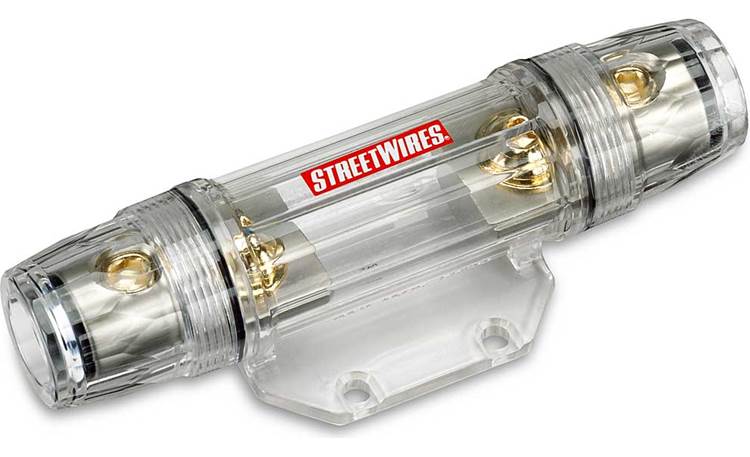 StreetWires FH4ANL 4-gauge ANL Fuse Holder — Diamond Plate at Crutchfield
