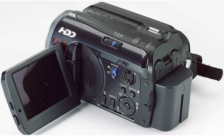 JVC GZ-MG50 30GB hard drive camcorder at Crutchfield