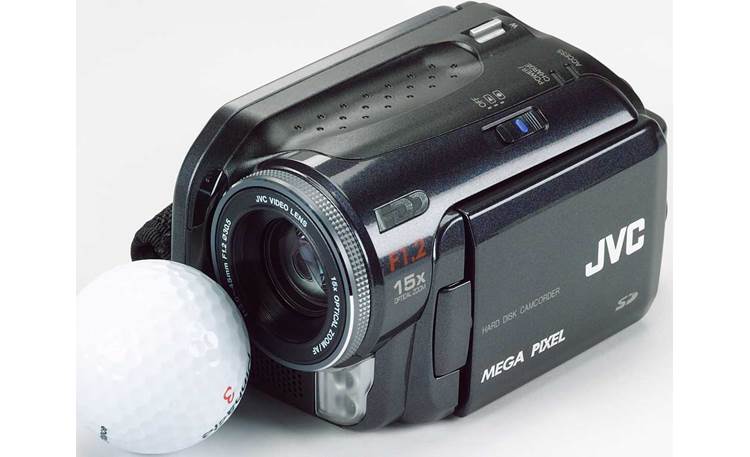 JVC GZ-MG50 30GB hard drive camcorder at Crutchfield