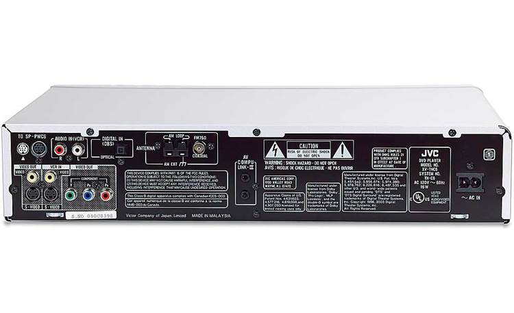 JVC TH-C6 DVD home theater system at Crutchfield