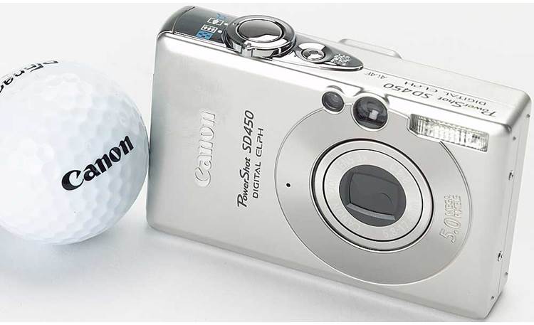 Canon PowerShot SD450 5-megapixel digital camera at Crutchfield