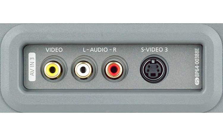 Samsung HL-R5667W 56" high-definition rear-projection DLP TV at Crutchfield