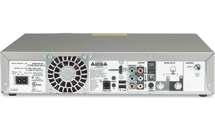 DIRECTV® HR10-250 DIRECTV High-Definition receiver and digital video ...