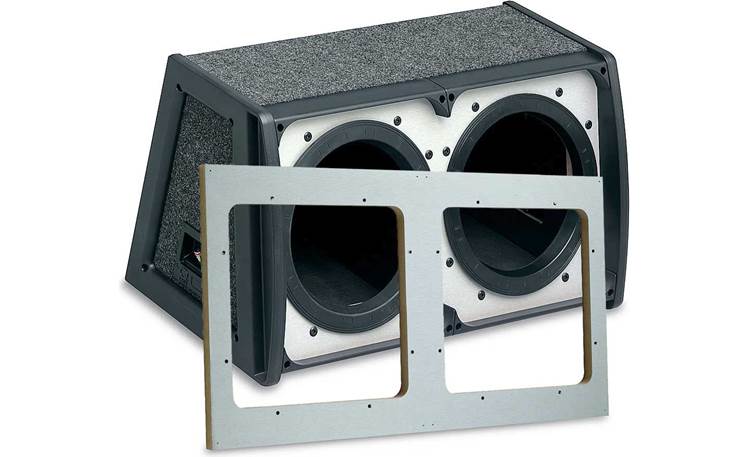 Q-Logic Enclosure for Dual Square 12" Subs QLH-1.0012DS Type 1 dual 12 ...