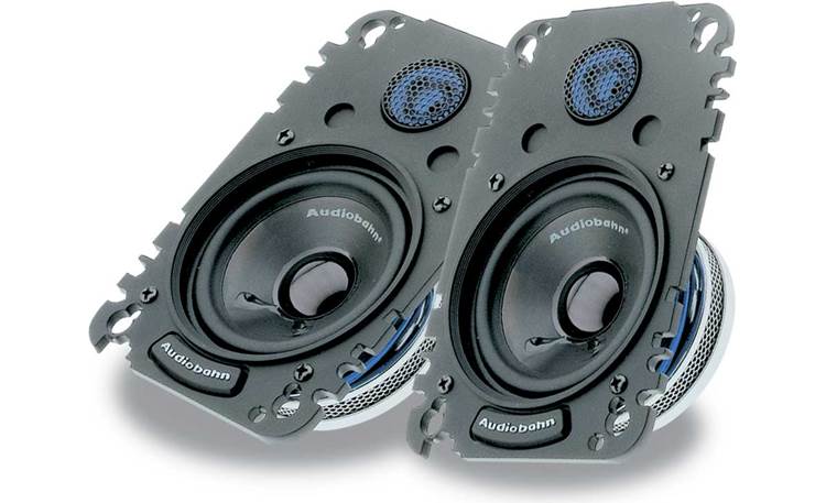Audiobahn AS64PQ 4"x6" 2-way plate speakers at Crutchfield