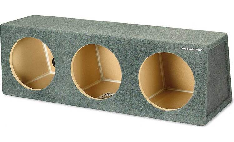 Audiobahn CHB10TE Type 1 hatchback-style enclosure for three 10" subs ...