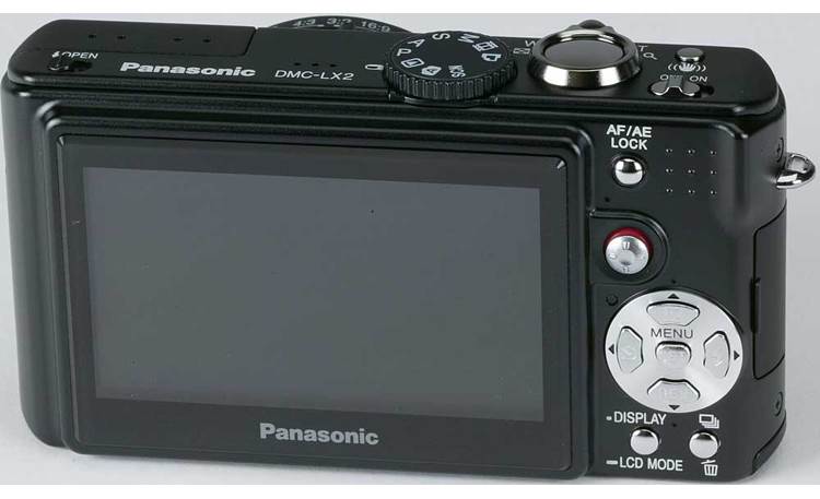 Panasonic Lumix® DMC-LX2 10.2-megapixel digital camera with wide 16:9 ...