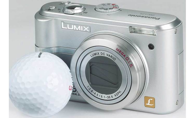 Panasonic Lumix® DMC-LZ5 (Silver) 6-megapixel digital camera at Crutchfield