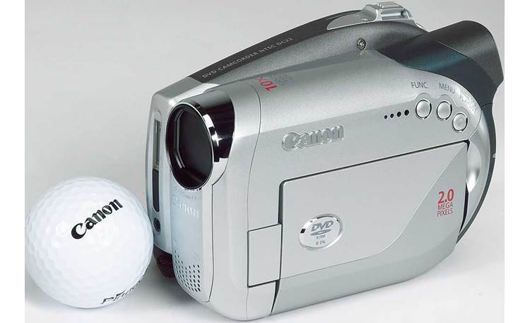 Canon DC22 DVD camcorder at Crutchfield