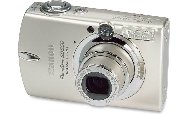 Canon PowerShot SD550 7.1-megapixel digital camera at Crutchfield