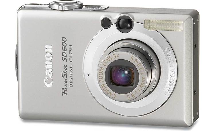 Canon PowerShot SD600 6-megapixel digital camera at Crutchfield