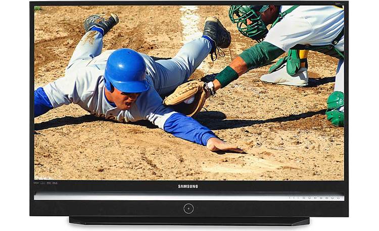 Samsung HL-S5687W 56" 1080p rear-projection DLP HDTV at Crutchfield