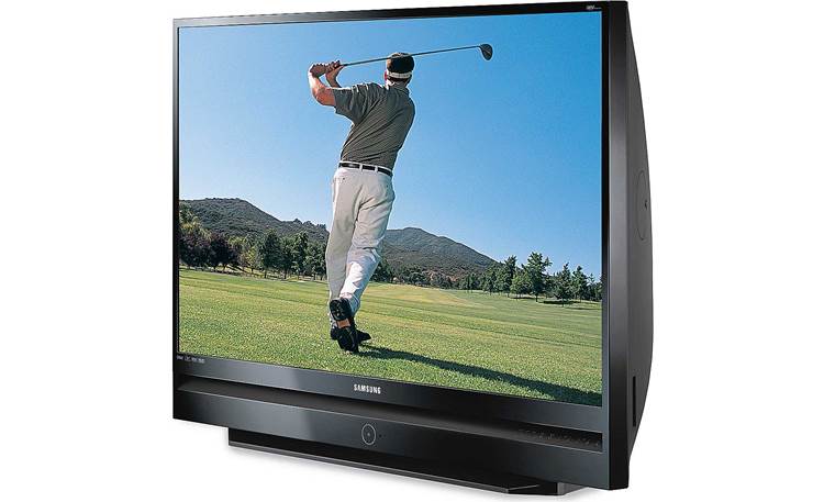 Samsung HL-S5688W 56" high-definition 1080p rear-projection DLP TV at ...