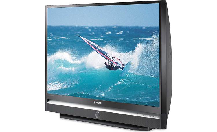 Samsung HL-S6186W 61" high-definition rear-projection DLP TV at Crutchfield