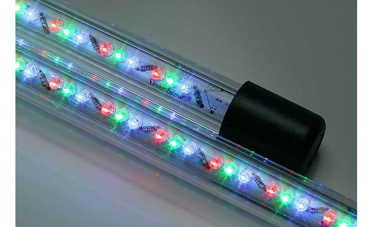 StreetGlow Multicolor LED Undercar Kit Two 48" tubes, two 30" tubes at ...