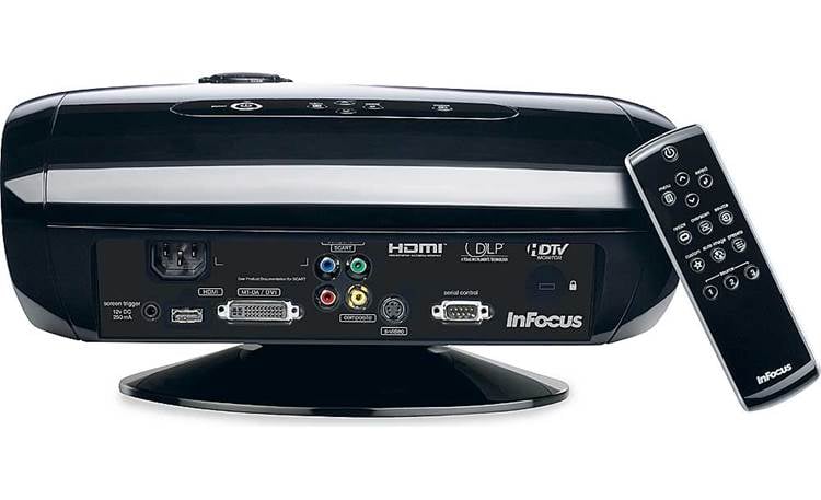 InFocus Play Big IN76 720p high-definition DLP projector at Crutchfield