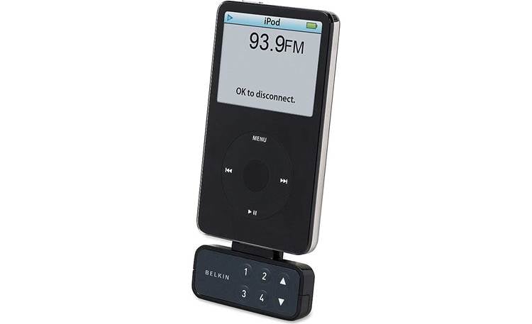 Belkin TuneFM for iPod® Digital FM transmitter for home or car at ...