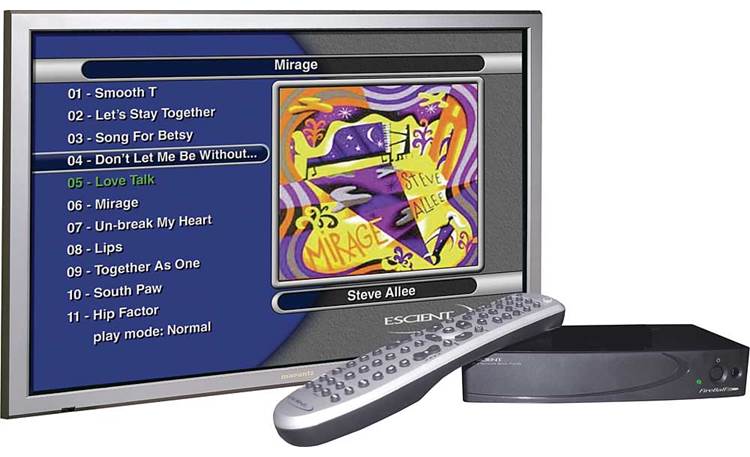 Escient FireBall ZP-1 Networked digital music player at Crutchfield