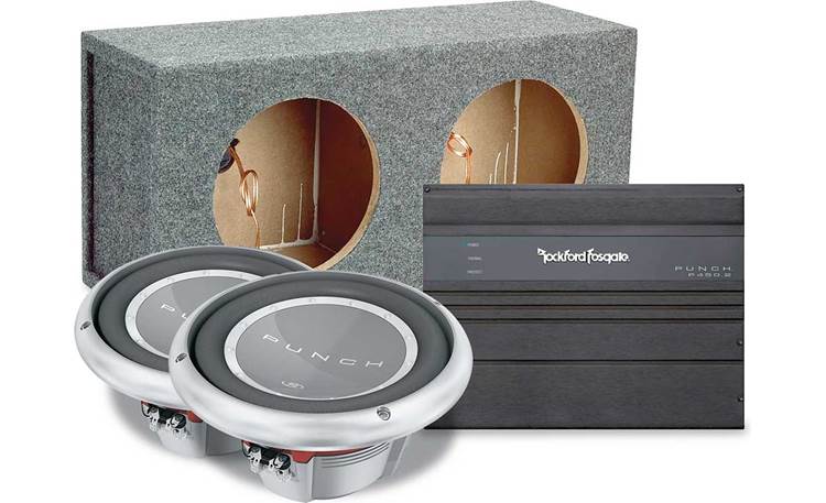 Rockford Fosgate Bass Package Punch P450.2 2-channel amplifier Two ...