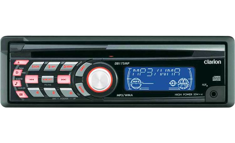 Clarion DB175MP CD receiver with MP3/WMA playback at Crutchfield