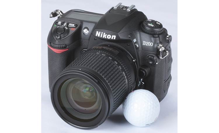 Nikon D200 Kit 10.2-megapixel digital SLR camera with 18-135mm Zoom ...