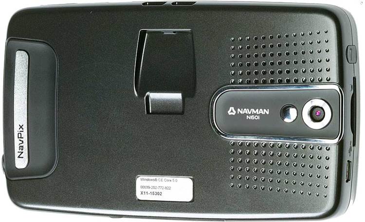Navman N60i Portable car navigator with built-in digital camera at ...