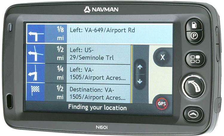 Navman N60i Portable car navigator with built-in digital camera at ...