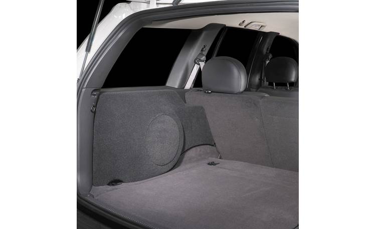 JL Audio Stealthbox® (Black) Custom-fit fiberglass enclosure with 10 ...