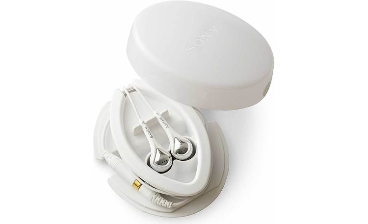 Sony Fontopia® MDR-EX71SLA (Black) Earbud headphones at Crutchfield