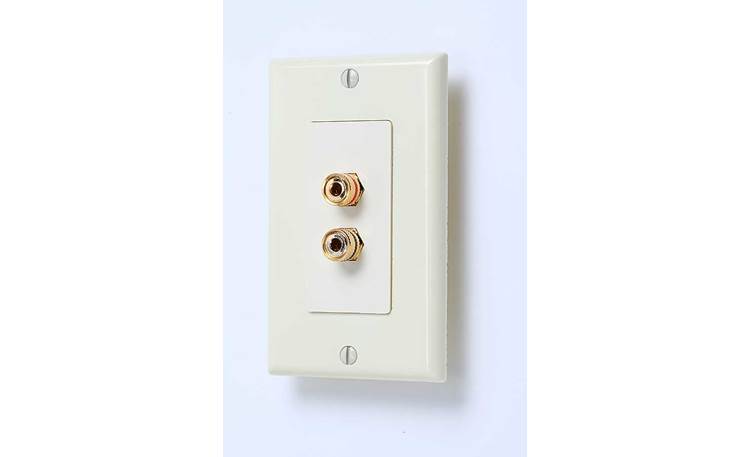 Niles® Audio 2-post Wall Outlets for Speaker Wires (Almond) at Crutchfield
