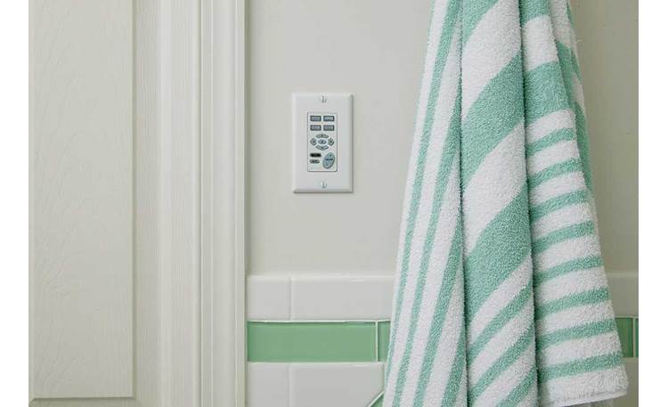 Niles 4-source, 6-room Music System Hideaway system with in-wall keypad ...