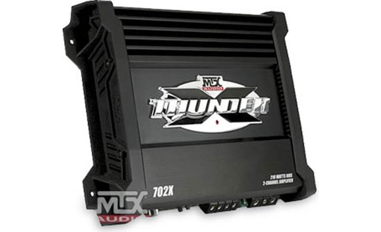 MTX X Thunder 702X 2-channel car amplifier 70 watts RMS x 2 at Crutchfield