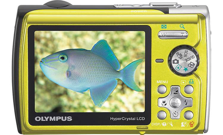 Olympus Stylus 790SW (Lime green) 7.1-megapixel waterproof digital ...